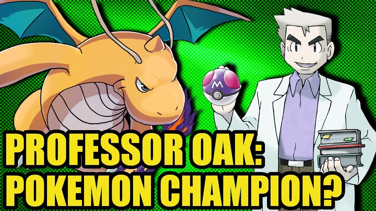 Professor Oak A Former Pokémon Champion Pokémon Theory Part 1 Youtube