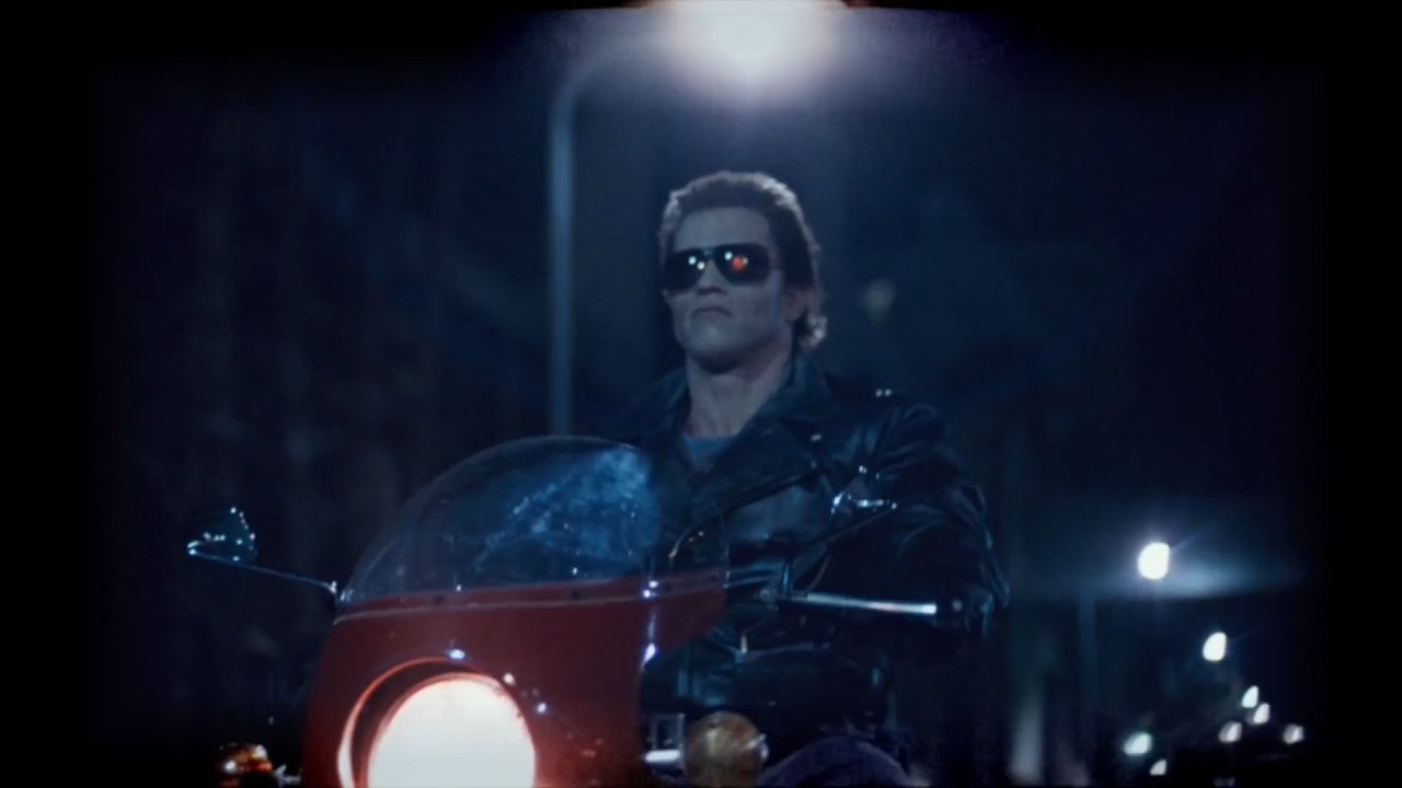 Terminator 1984 Red Glowing under glasses - YouTube