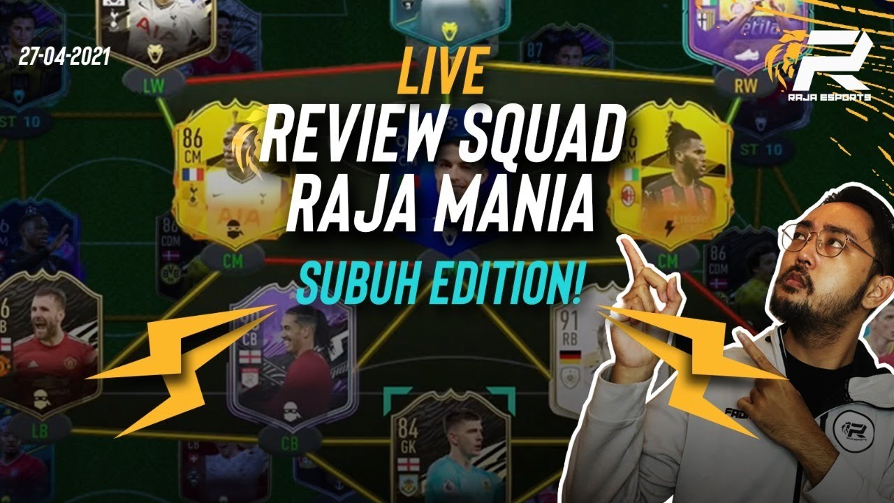NUNGGU CHELSEA VS MADRID! REVIEW SQUAD RAJA MANIA - YouTube