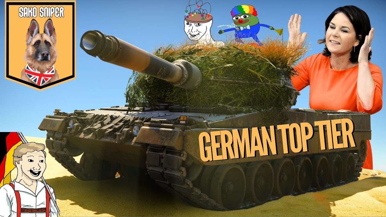 How Good Is German Top Tier (BR 9.3+) - YouTube