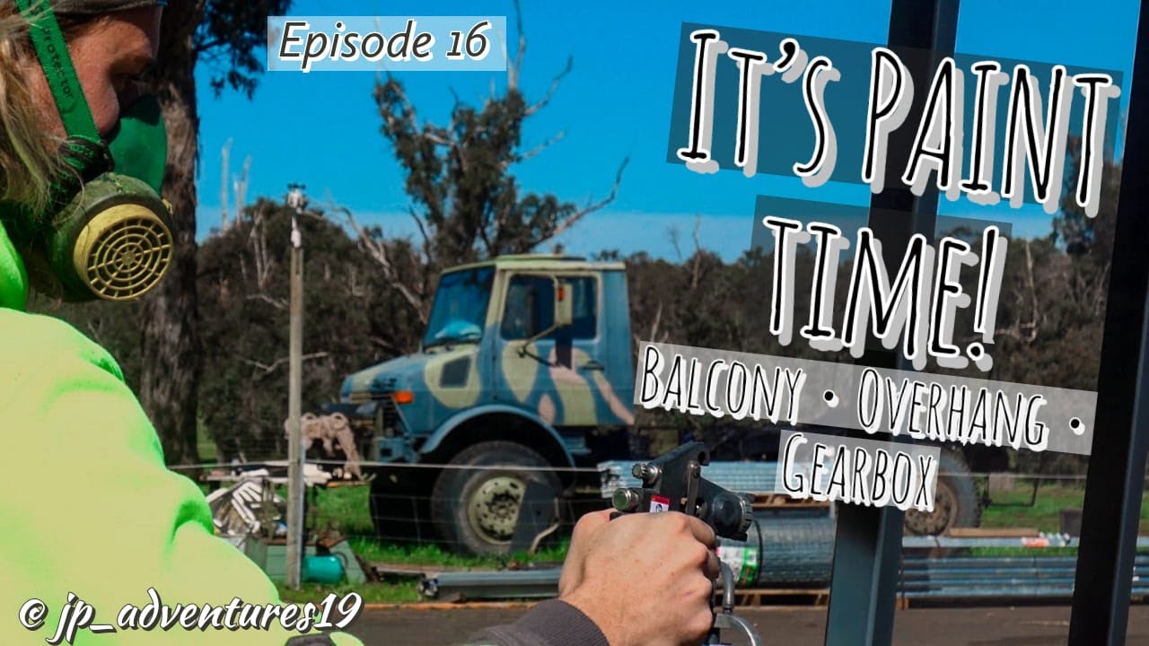 PAINTING of the Gearbox, Overhang and Balcony - DIY Mercedes-Benz ...