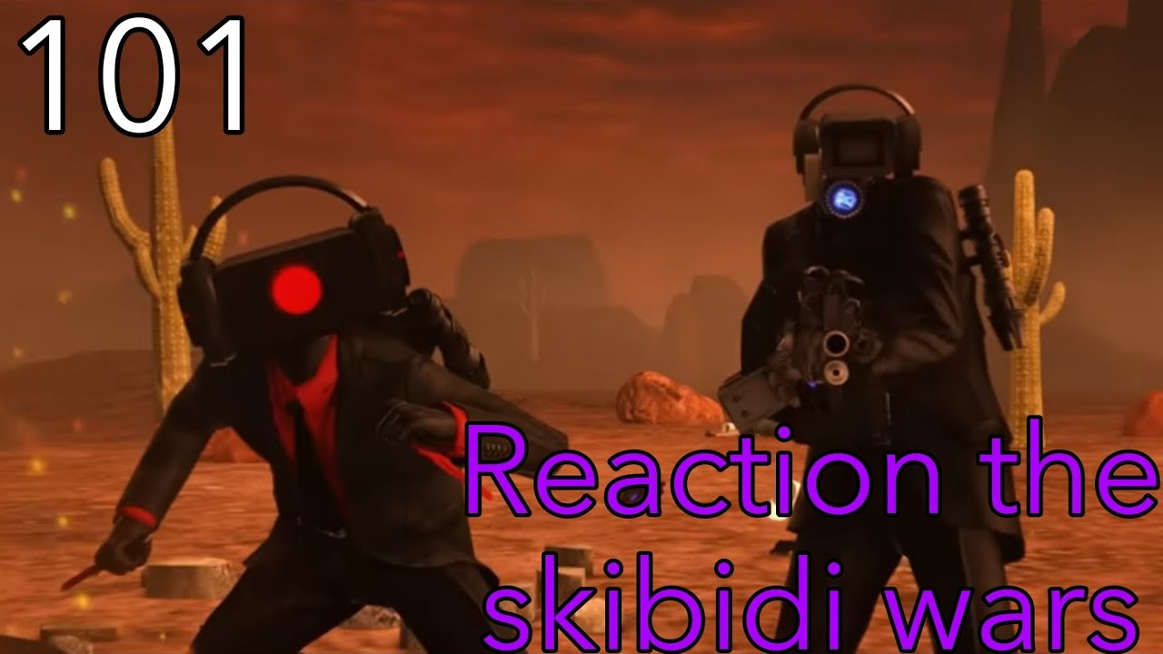 Reaction the skibidi wars 101 | Virlance - YouTube