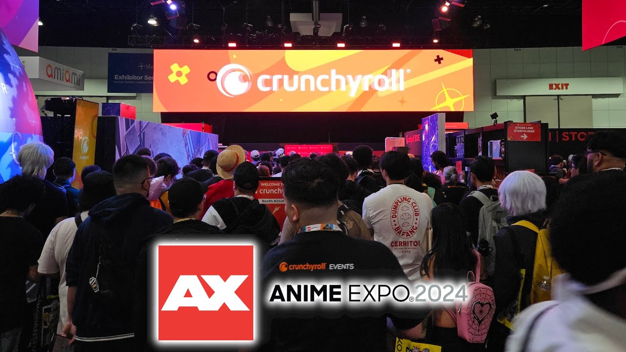 Crunchyroll Booth At Anime Expo 2024 | Feat SOLO LEVELING - YouTube