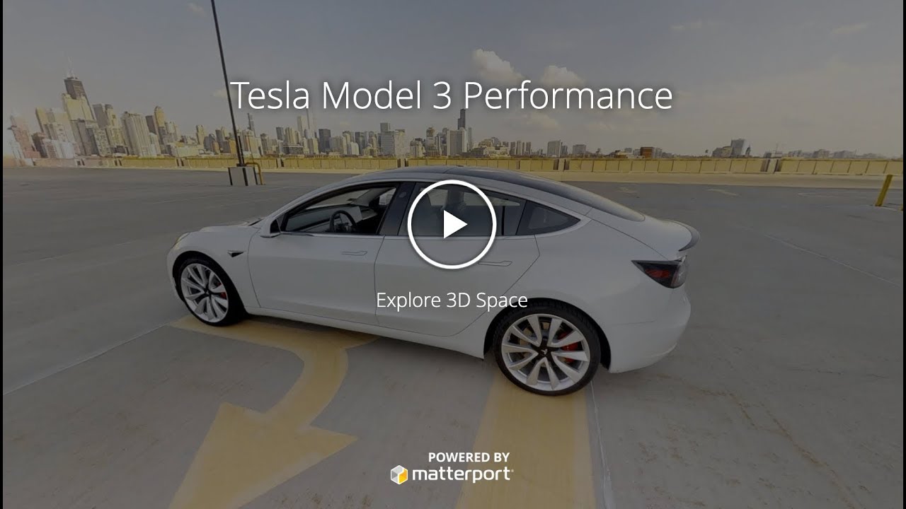 My Tesla Model 3 is 3D Scanned with Matterport! - YouTube