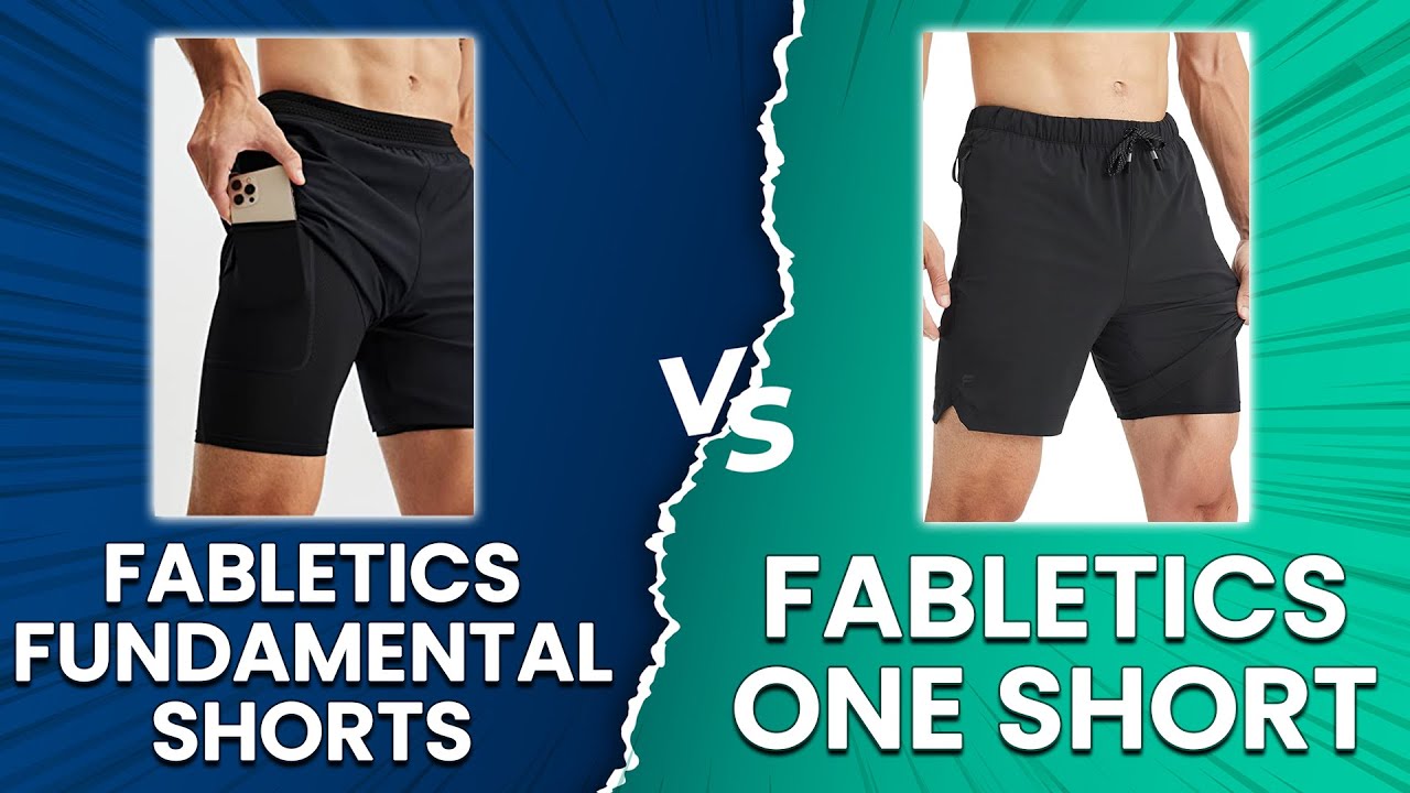 Fabletics Fundamental Shorts vs Fabletics One Short - A Shorts ...