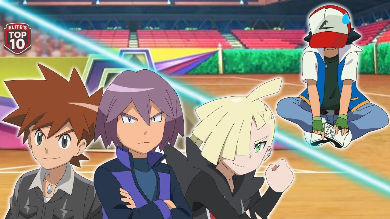 Ash Ketchum's Top 10 Rivals - YouTube