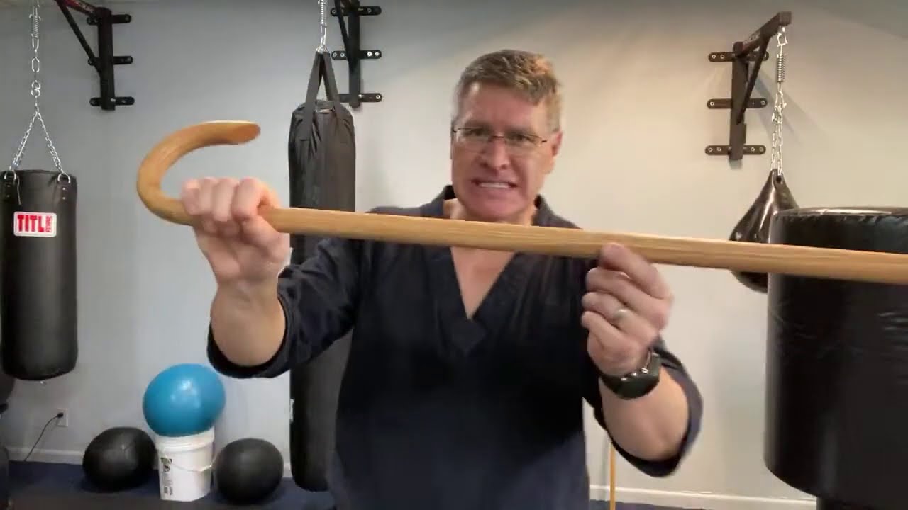Learn How To Fight With A Walking Cane - YouTube