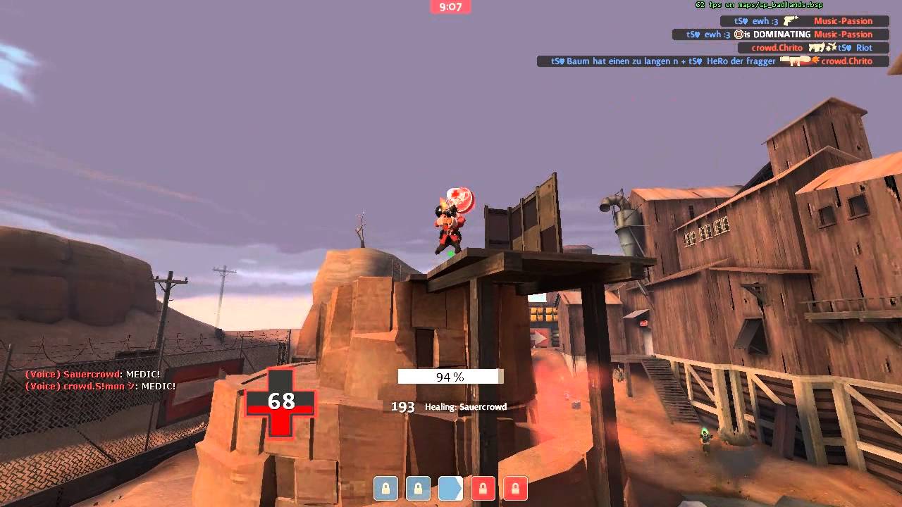 TF2: How To Surf A Crit Rocket - YouTube