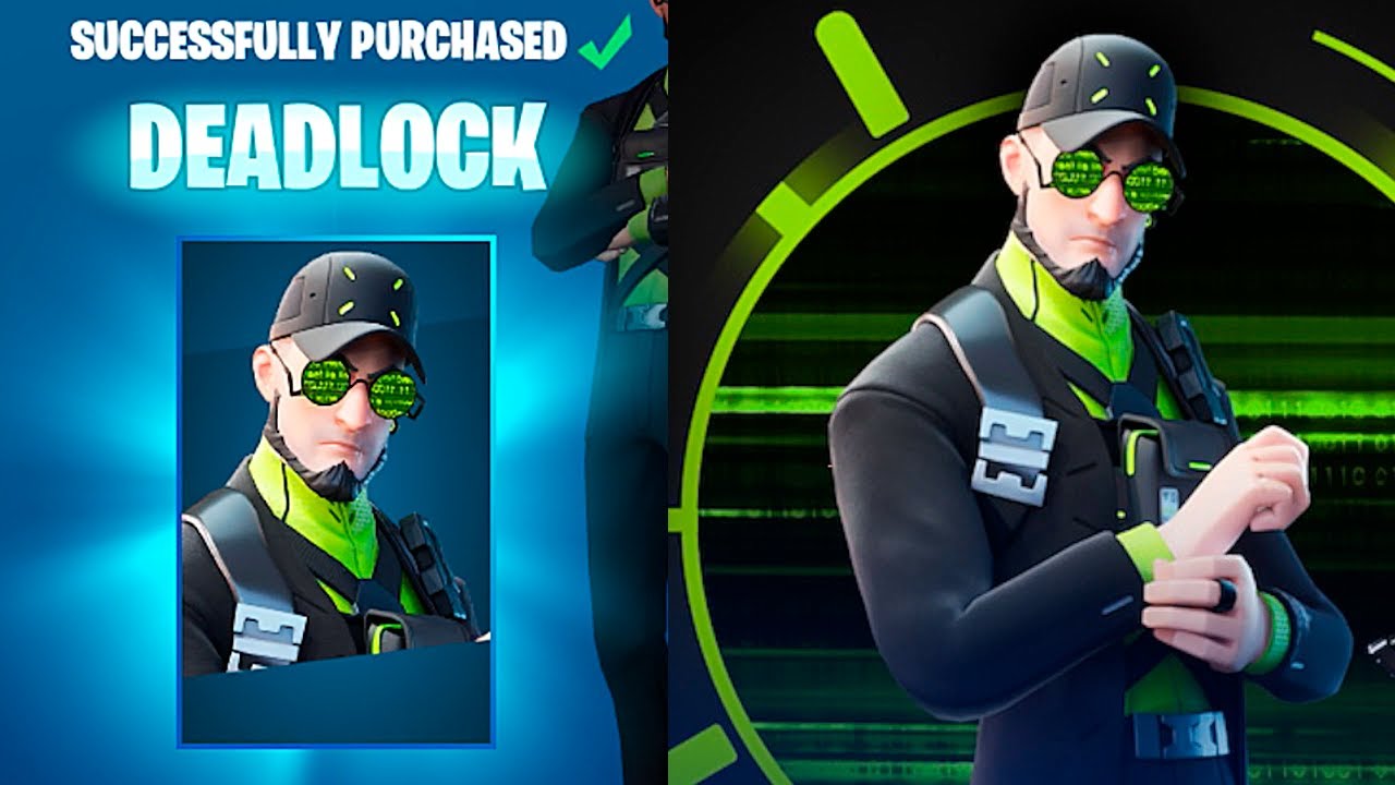 Fortnite - New Skin Deadlock (iOS, Android) - YouTube