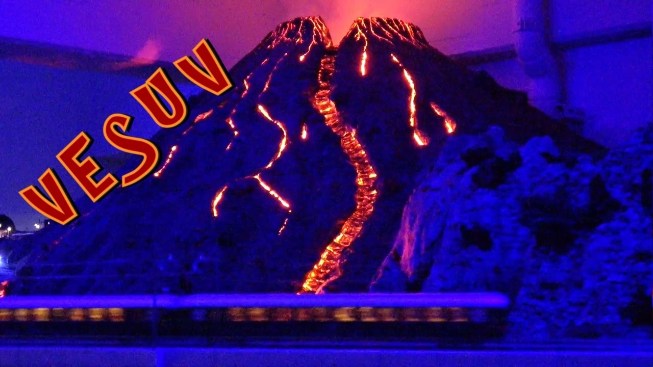 Vulkanausbruch des Vesuv in Italien - Miniatur Wunderland Hamburg - YouTube