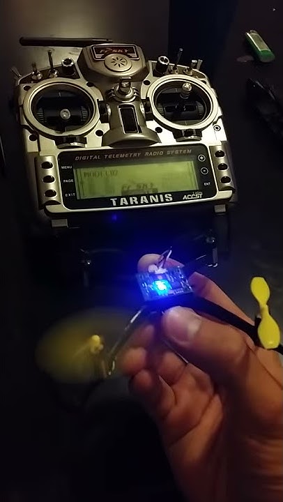 Nano qx Taranis bind issue - YouTube