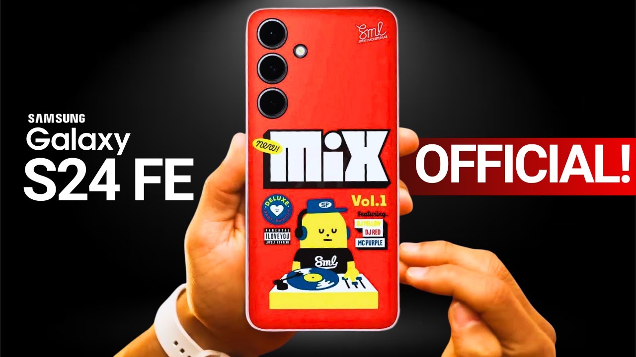 Samsung Galaxy S24 FE - OFFICIAL LOOK!! - YouTube