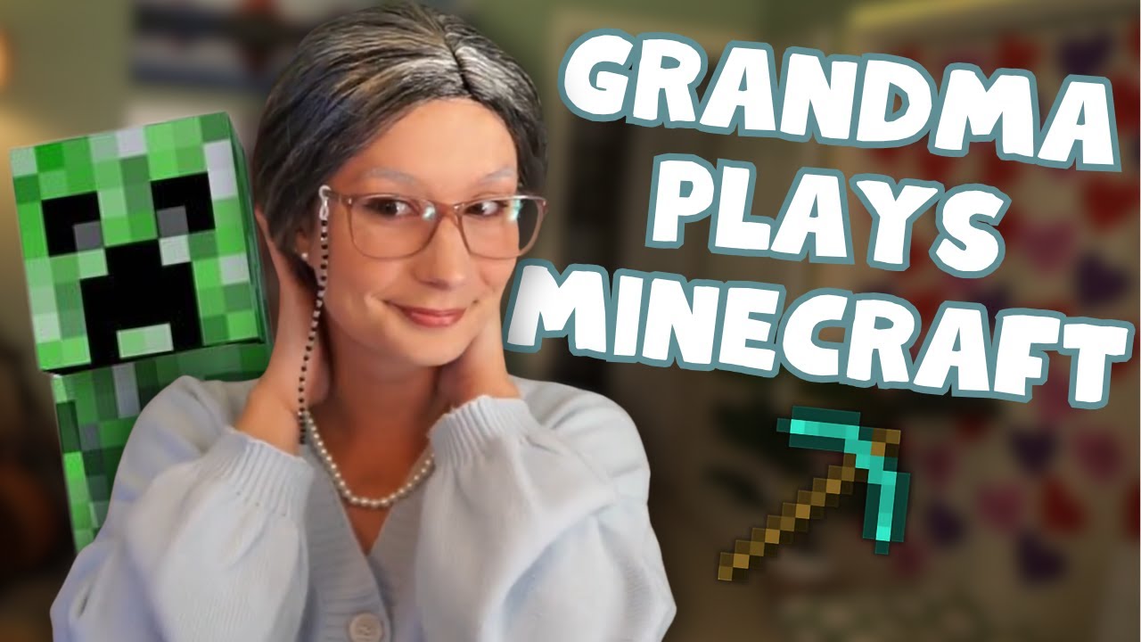 GRANDMA plays minecraft 👵 DAY 11 [GIRLYPOP SMP] - YouTube