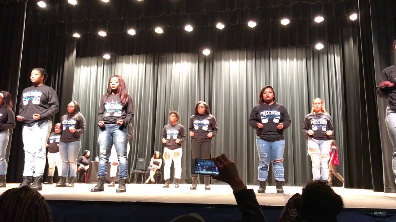Indiana State University Precision Step Team 2/23/2017 - YouTube