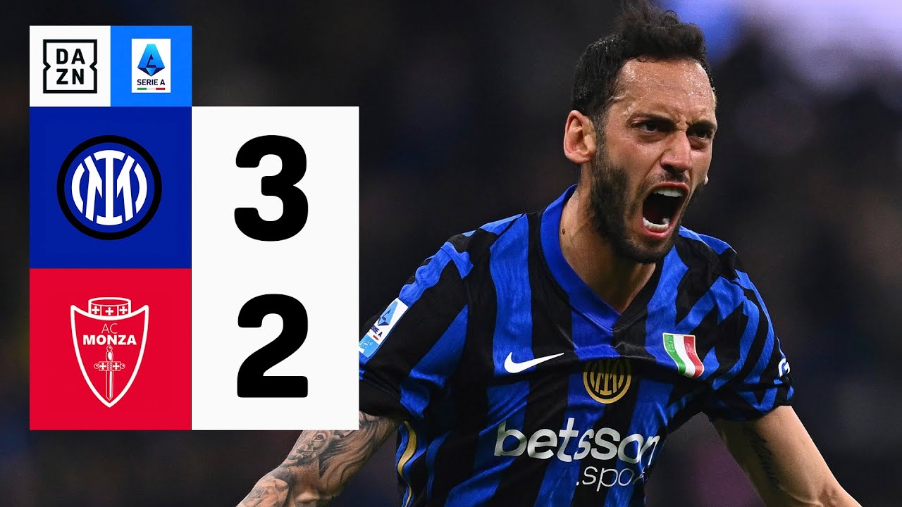 Inter vs Monza (3-2) | Resumen y goles | Highlights Serie A - YouTube