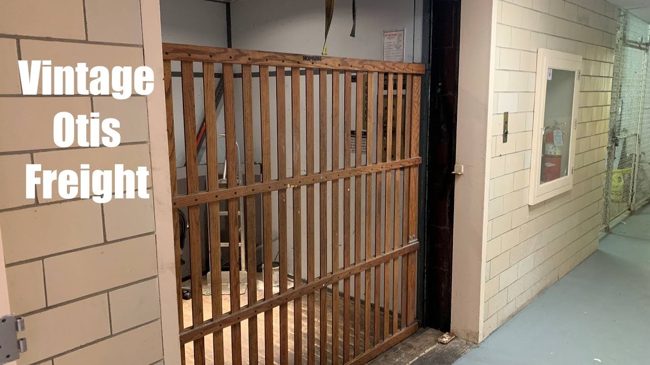 Vintage 1950 Otis Traction Elevator @ The Fountain Office Building ...