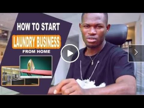 How to start laundry business from home - YouTube