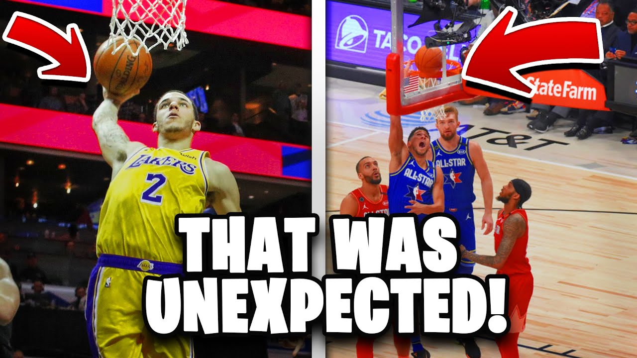 The Weirdest "That was Unexpected" NBA Moments - YouTube