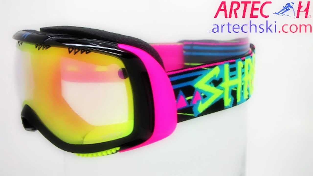 Shred Slab Goggles : Filibuster Black : ARTECHSKI.com : 4382 - YouTube