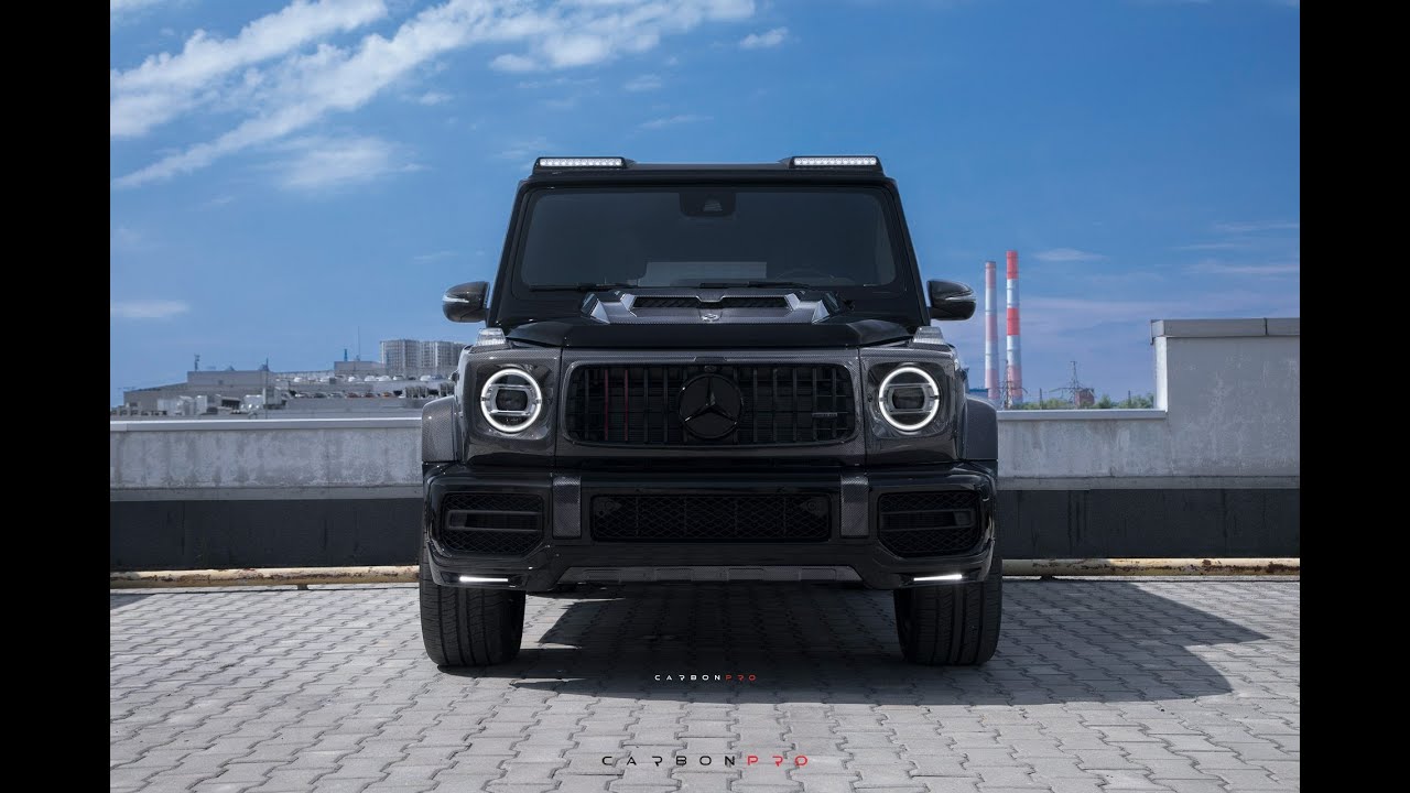 Mercedes Benz G63 Carbon Widestar Tuning Kit by www.carbon.pro - YouTube
