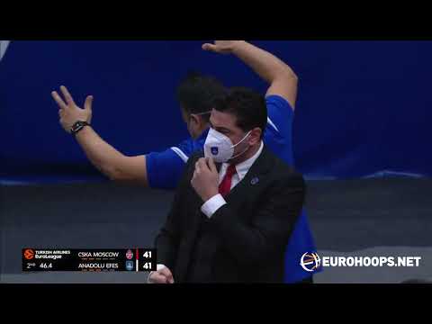 CSKA Moscow-Anadolu Efes Istanbul 97-99: Shane Larkin (26 points-9 assists)