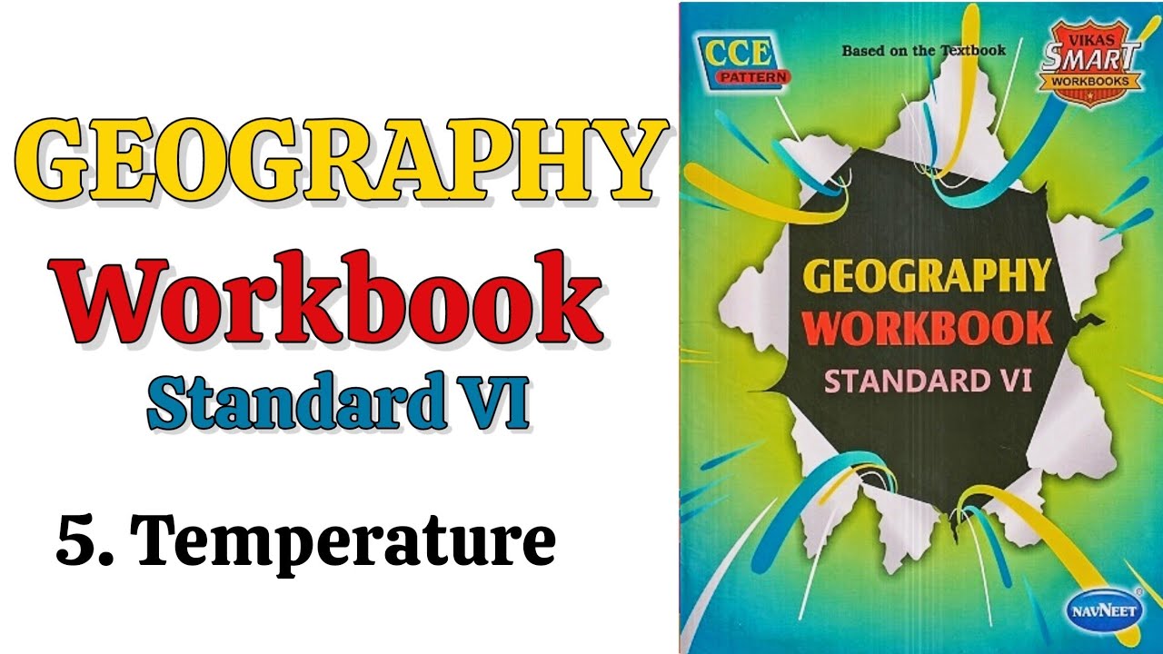 Std. 6 | Geography | Lesson 5 | 5. Temperature | Digest Answers | workbook answer - YouTube