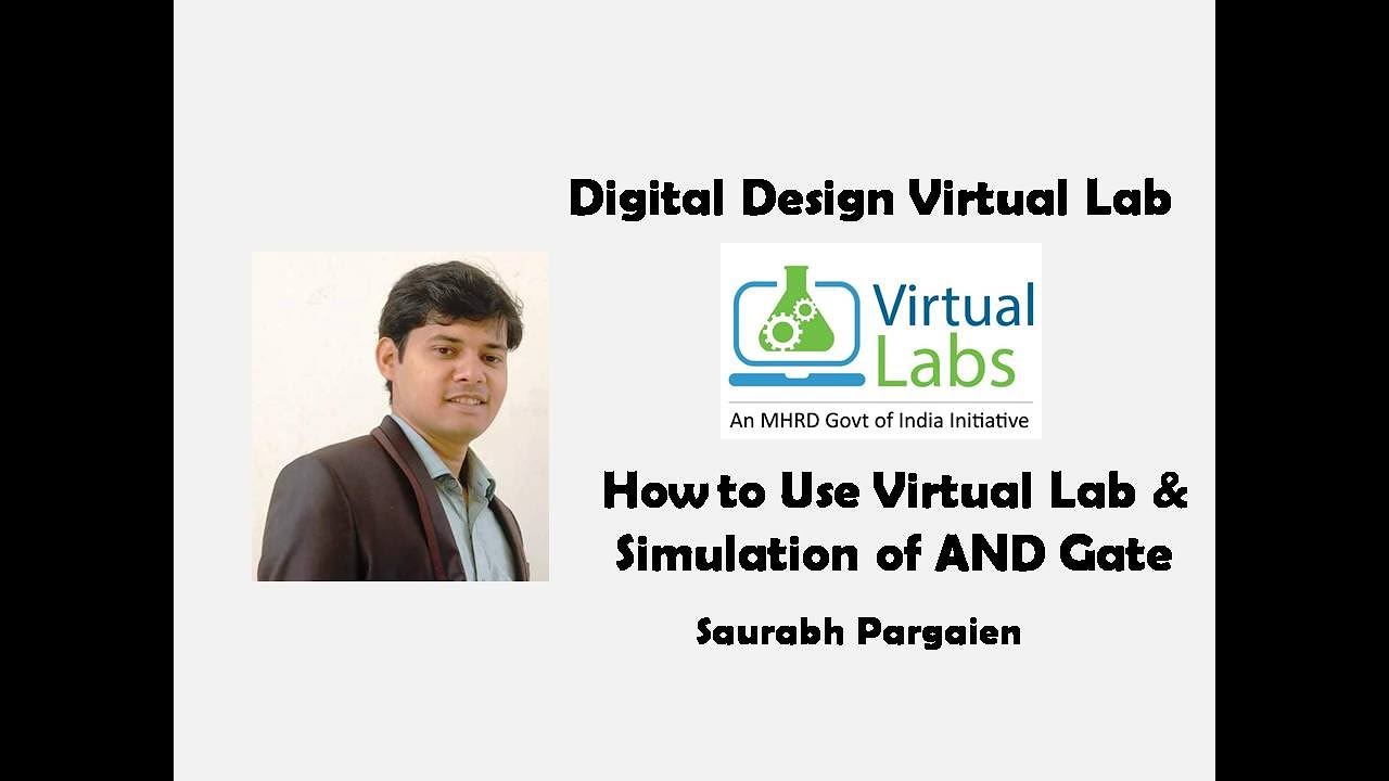 How to use Virtual Lab and Simulate AND Basic Gate - YouTube