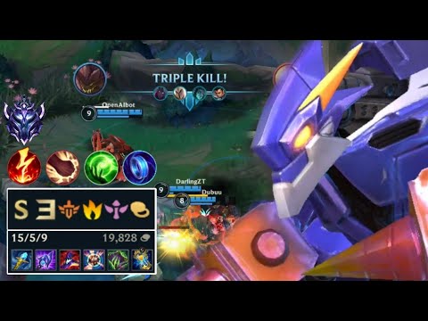[Wildrift] Malphite Midlane, Ranked Diamond [fullmatch] - YouTube