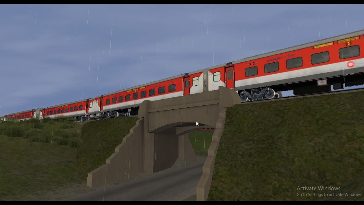wdm3a // Train simulator clasic// lhb coach - YouTube