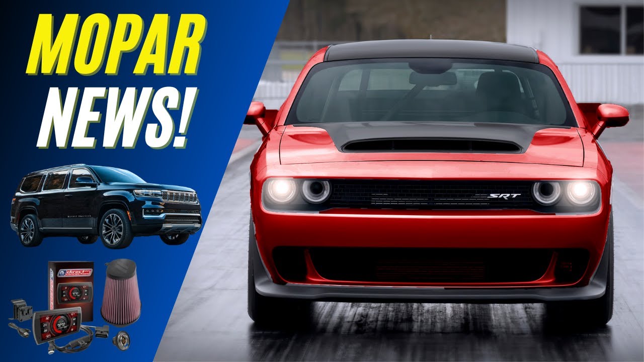 Mopar News October 2023 - Demon 170 Jailbreak, Jeep Drops Hemi, Charger ...