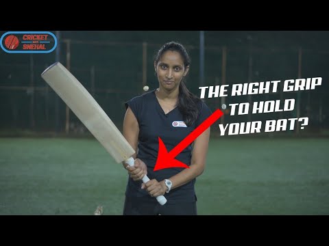 Batting Basics Ep 1: How to Grip the Bat | Cricket With Snehal Hindi ...