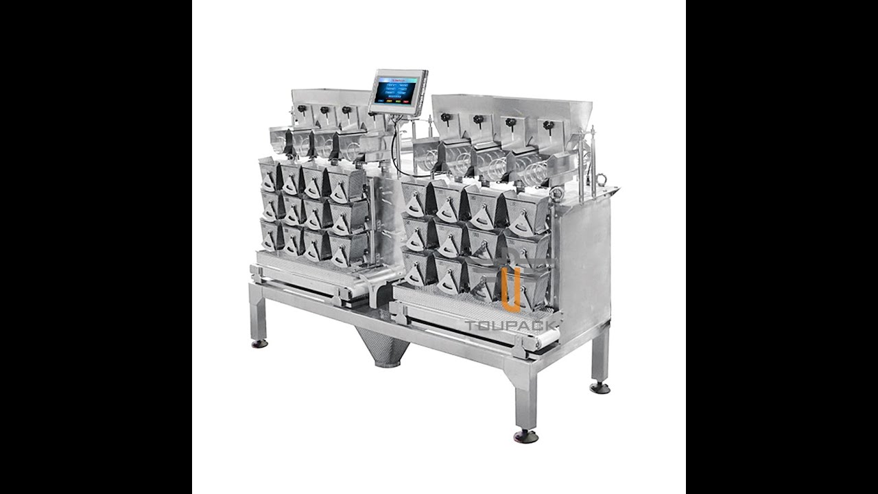 Semi Auto Ready Food Weighing System | Horizontal Screw Weigher ...
