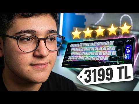 3199 TL ye KABLOSUZ, EKRANLI VE SNAP TAP ÖZELLİKLİ KLAVYE Mi??? (HAWK HK540)
