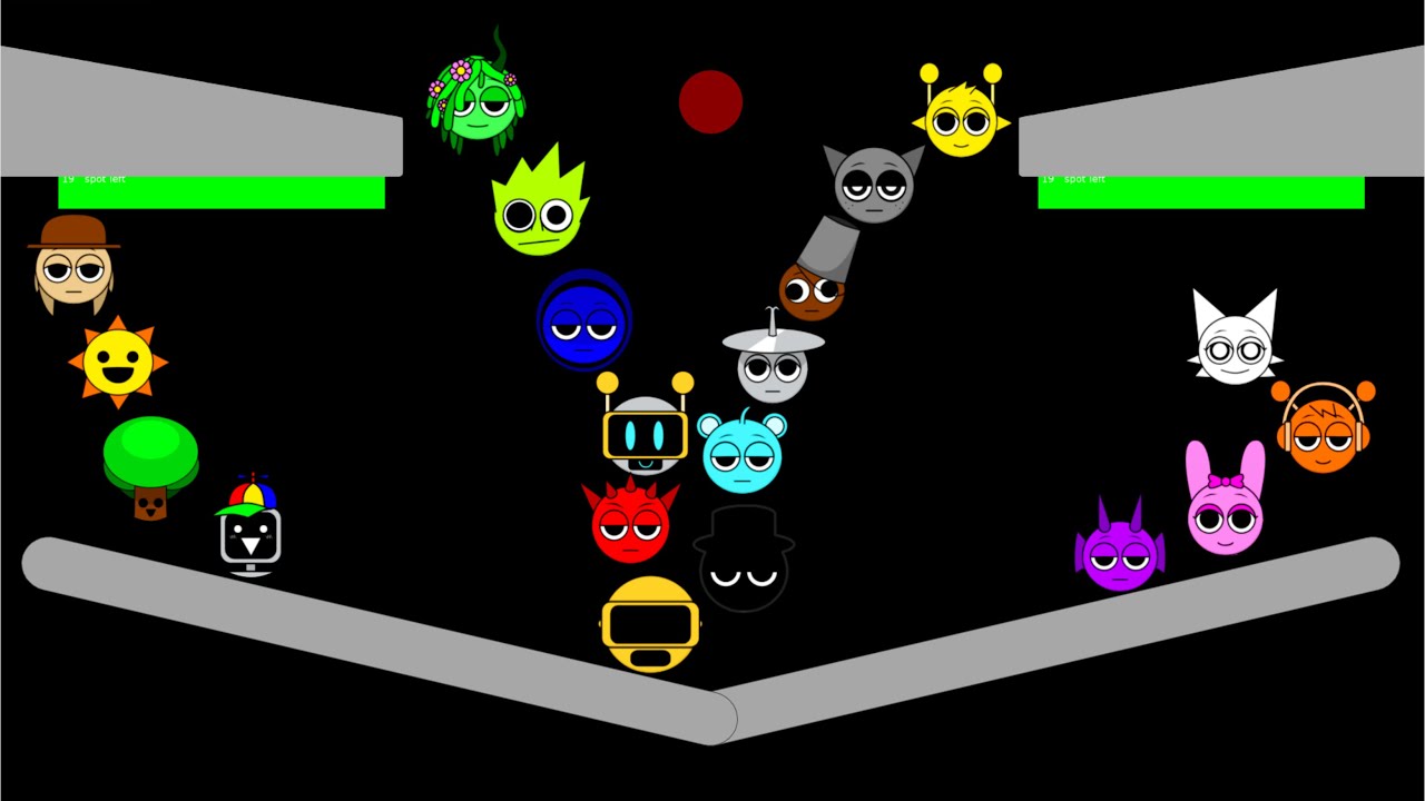 Incredibox Sprunki Marble Race in Algodoo │ Race 8. - YouTube