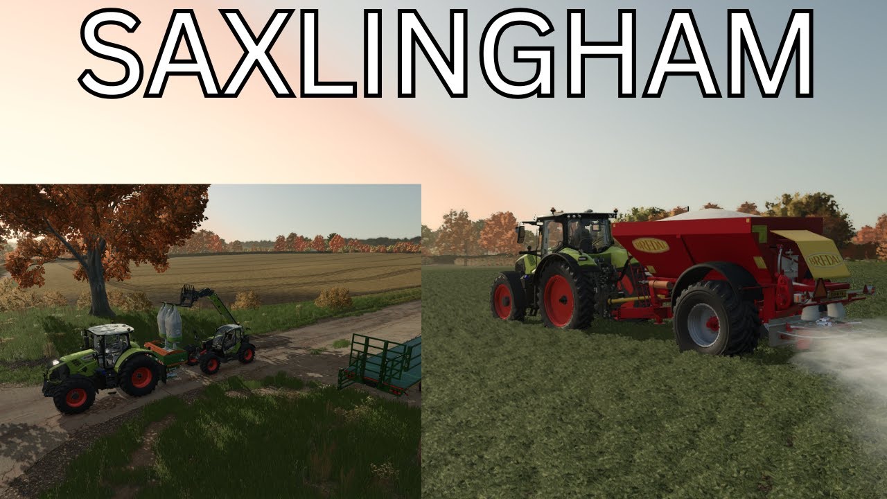 Saxlingham Farm Ep.8 Liming, Fertilizing & Pre-Emergence Spraying ...