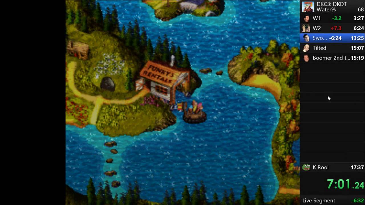 DKC3 - Water% in 17:27 [PB] - YouTube