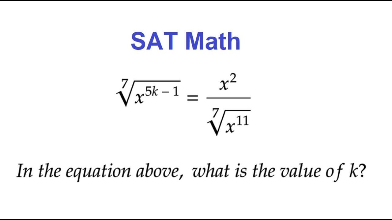SAT Math (Advanced Math) - YouTube