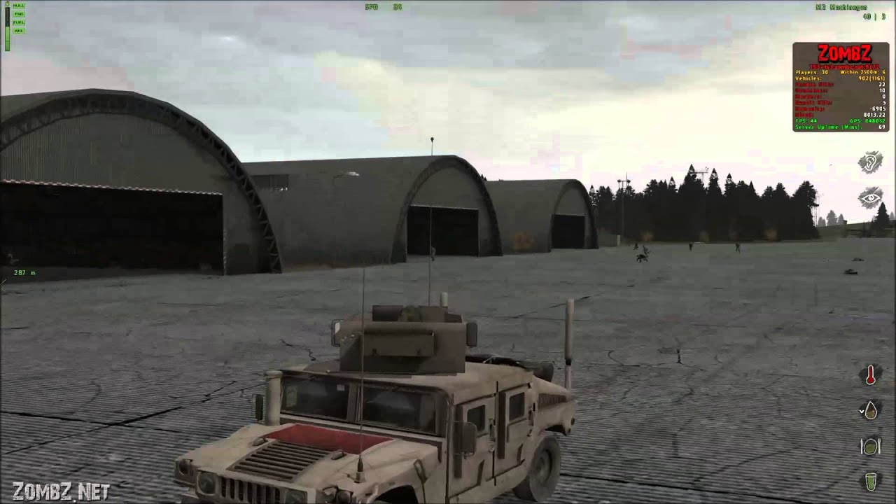 DayZ Mod NW Airfield Hangar Spak - YouTube