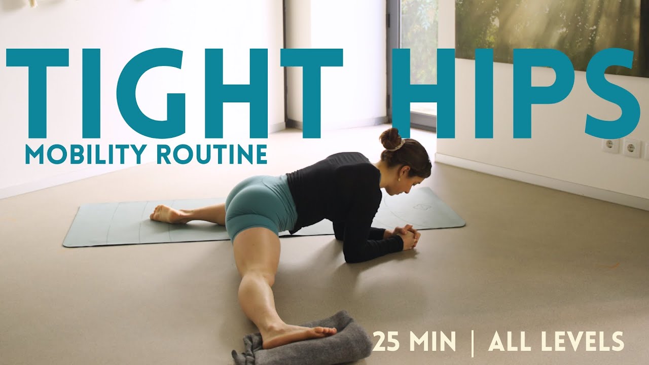 25 Minute Hip Mobility and Middle Split Flexibility Stretch Routine ...