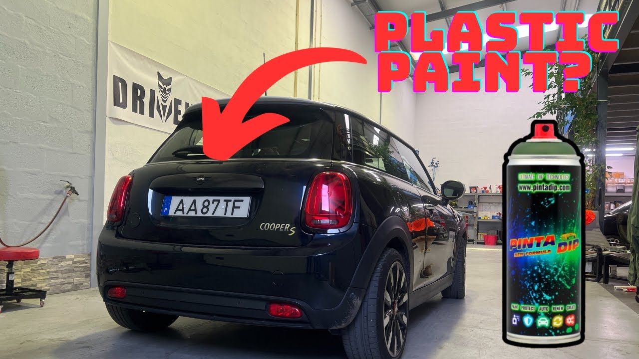 How to PlastiDip and add gloss clear coat - Amazing results - YouTube