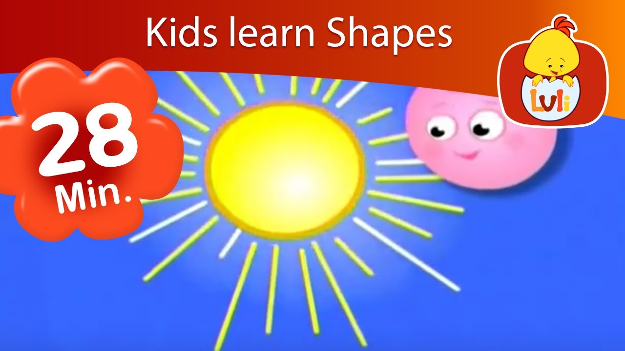 Kids Learn Shapes | Cartoon for Children - Luli TV - YouTube