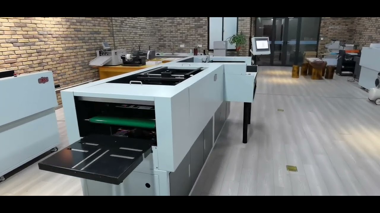 automatic casing in machine-lay flat-colgos - YouTube