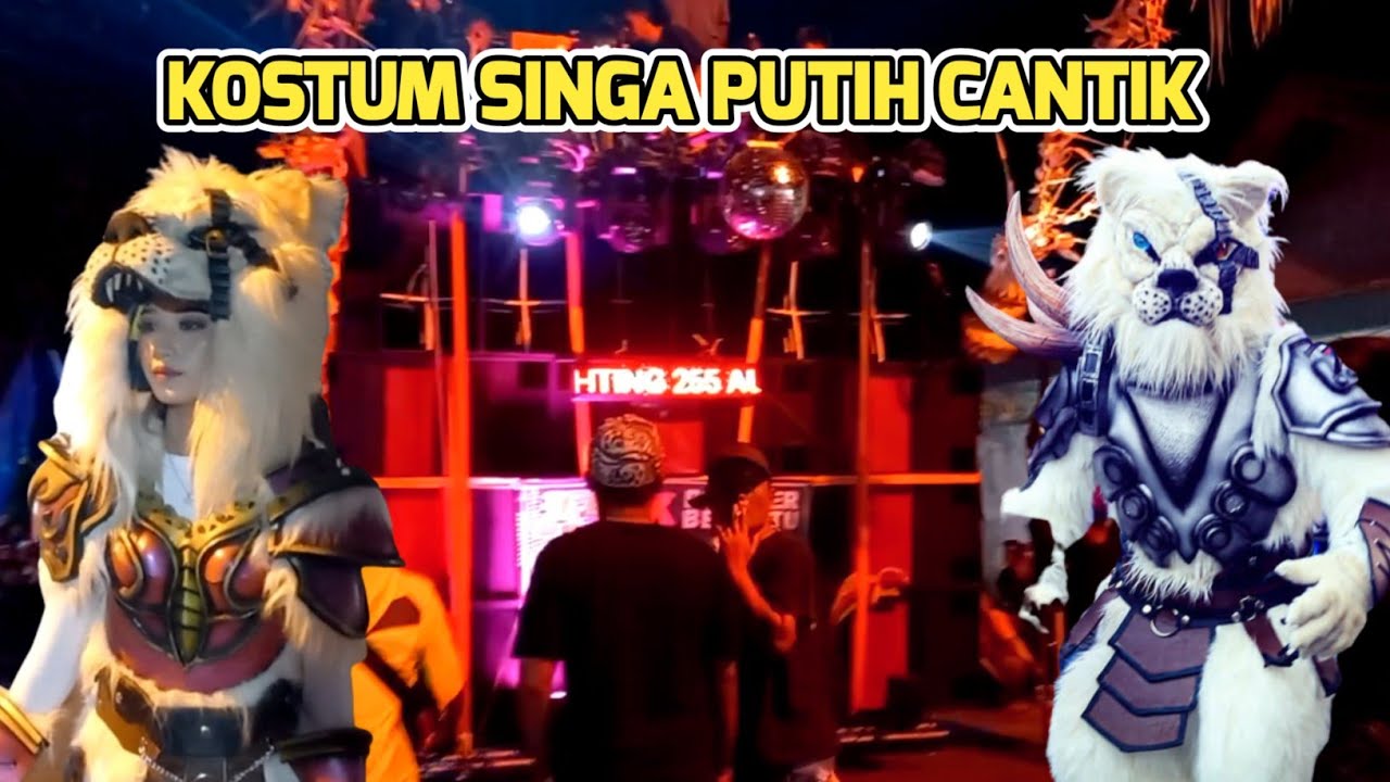 KARNAVAL KOSTUM TERBAIK SINGA PUTIH CANTIK BERSAMA 255 AUDIO - YouTube