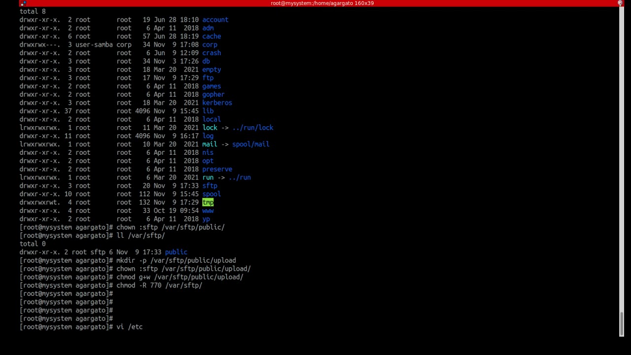Set Up SFTP Server On Centos7 YouTube Set Up SFTP Server On Centos7 YouTube