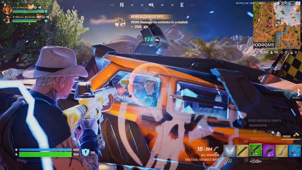 Fortnite MY Boss Car! - YouTube