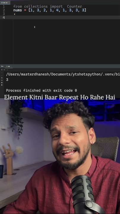 Python Tricks #8 : Find the Most Frequent Element in Python using collections ! - YouTube