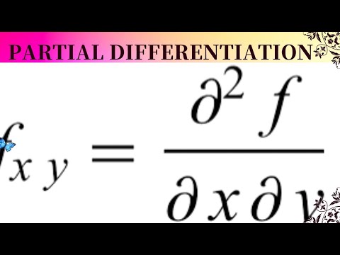 PARTIAL DIFFERENTIATION - YouTube
