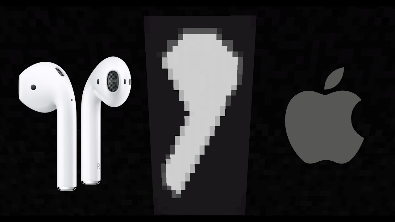 How to make AirPods in Minecraft!!! - YouTube