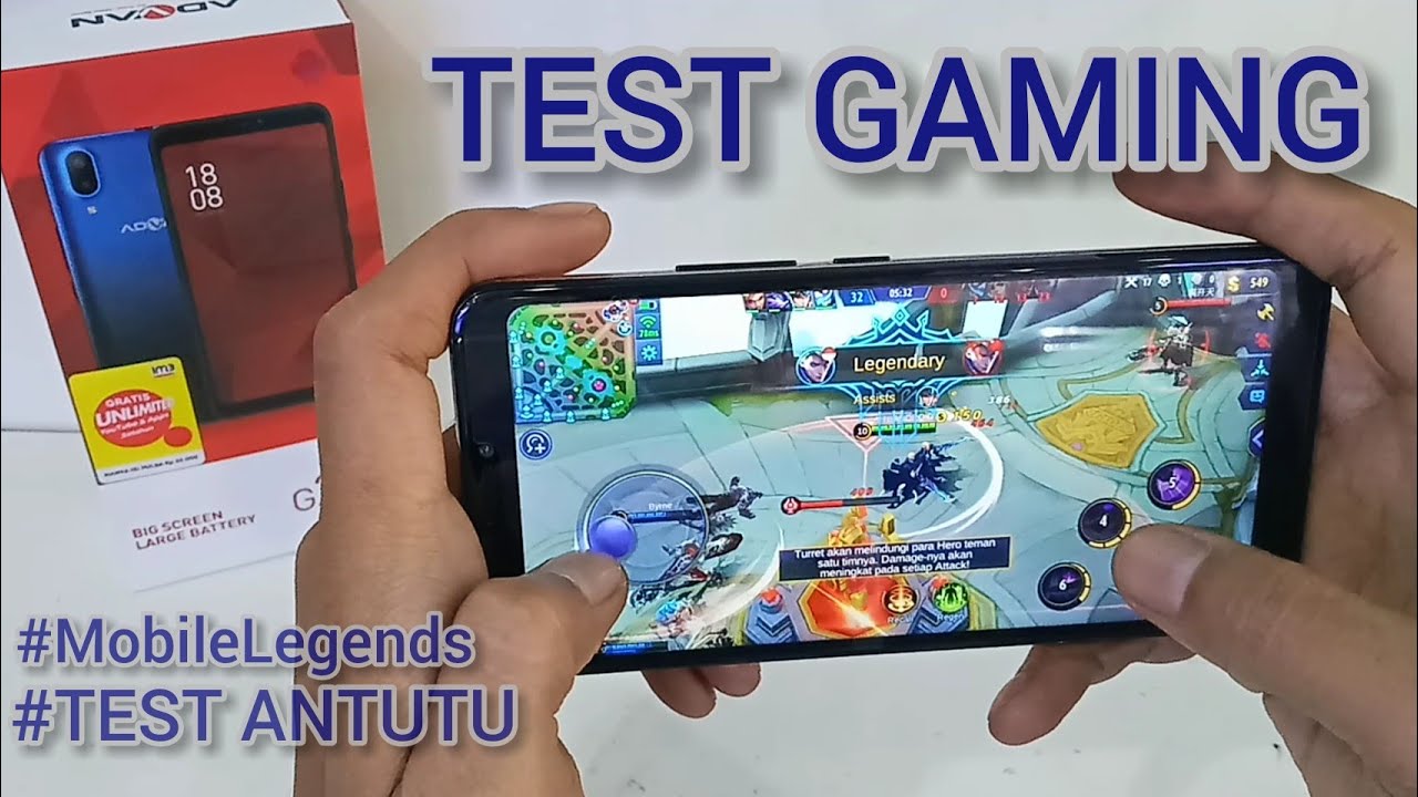 Advan G2 Pro Test Gaming - YouTube