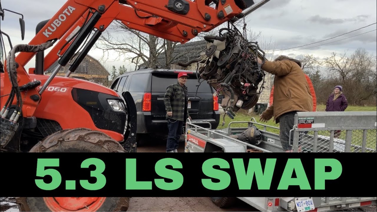 Picking up a 5.3 LS engine to swap out the 350 SBC in the 1955 Mercury ...